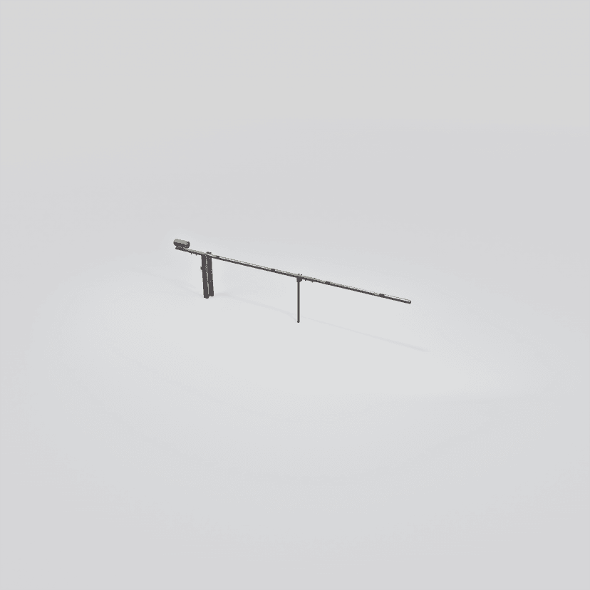 Rising arm barrier LBT with pendulum support post | Smekab Citylife